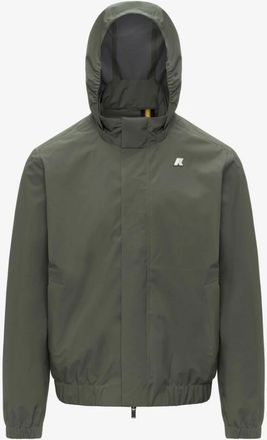K-Way Homme, Vestes, Vert, Taille: XL Aurene Stretch 2L Hooded Jacket