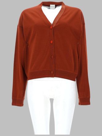 Paul Smith Merino Wool Cardigan - Orange