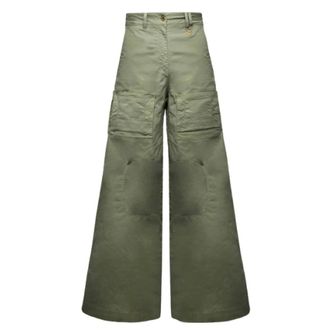 Aeronautica Weite Cargo-Hose - - Trousers - Damen - Gr&uuml;n - M