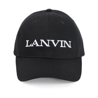 Lanvin Homme, Accessoires, Noir, Taille: 58 CM Casquette de baseball à logo