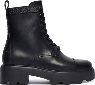 Tory Burch Schnürstiefeletten Tory Burch T Monogram Lug 178112 Schwarz