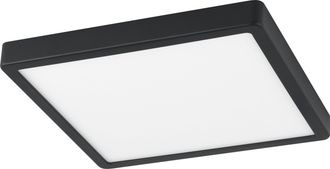 Eglo connect.z Smart-Home LED Bad-Deckenlampe Fueva-Z, L x B 28,5 cm, ZigBee, App und Sprachsteuerung Alexa, Lichtfarbe (warmweiß-kaltweiß), dimmbar, Alu A