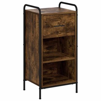 vidaXL Credenza Rovere Fumo 97 X 33 X 81 Cm Legno Ingegnerizzato Vidaxl