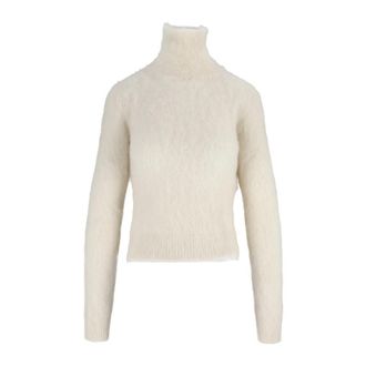 Dondup Dolcevita Rollkragenpullover - - Knitwear - Damen - Wei&szlig; - S
