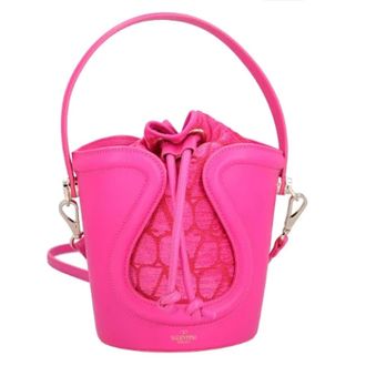 Valentino Canvas handtaschen - - Bags - Damen - Rosa - ONE SIZE