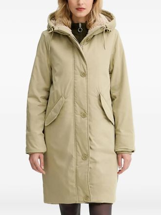 Marc O'Polo parka boutonn&eacute; &agrave; capuche - Tons neutres