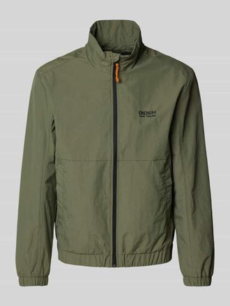 Tom Tailor Denim Regular Fit Funktionsjacke mit Label Stitching