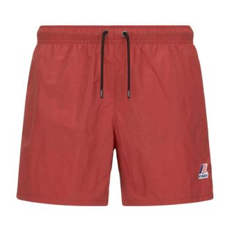 K-Way Homme, Maillots de bain, Rouge, Taille: S Le Vrai Olivier Maillots de bain