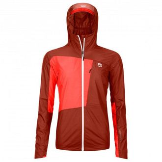 Ortovox Windbreaker Jacket Windjacke f&uuml;r Damen | rot