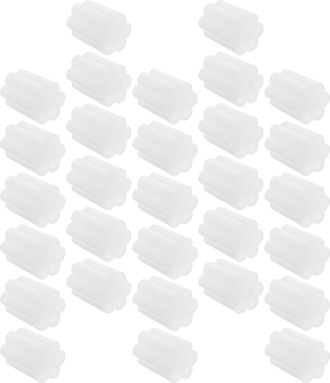 BESTONZON 30 St&uuml;ck Lutscherst&auml;nder aus Robustem Kunststoff mit 7 L&ouml;chern Multifunktionaler Lutscherhalter f&uuml;r Lutscherstr&auml;u&szlig;e und Partydekoration