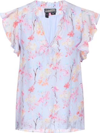 Dreimaster Dreimaster Bluse Frauen hellblau