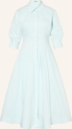 SIMKHAI Simkhai Hemdblusenkleid Jazz Mit 3/4-Arm blau