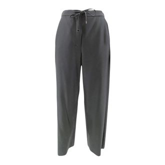 Max Mara Weite Hosen - - Trousers - Damen - Schwarzk - 2XS