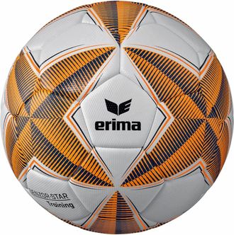 Erima Unisex - Erwachsene SENZOR-Star Training Fu&szlig;ball (7192304), New Navy/orange, 5