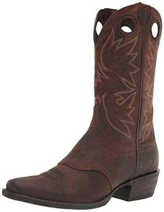 Ariat Chaussures Circuit Western Striker Hommes, 46 W EU, Weathered Brown