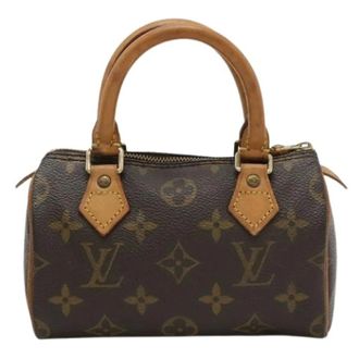 Louis Vuitton Pre-owned Monogram Mini Pouch - Femme - Pre-owned - Brun - Taille: ONE Size