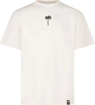 Palm Angels Herren, Oberteile, Wei&szlig;, MGr&ouml;&szlig;e