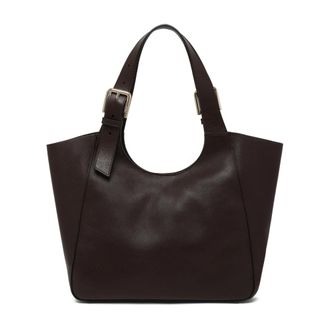 Furla Ledertasche mit Schnallen-Detail - - Bags - Damen - Braun - ONE SIZE