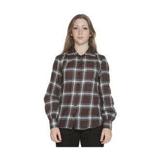 GANT Slim Langarmhemd - - Blouses & Shirts - Damen - Braun - L