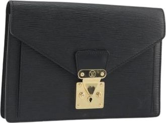 Louis Vuitton Pre-owned Pochette Sellier Dragonne - Femme - Pre-owned - Noir - Taille: ONE Size