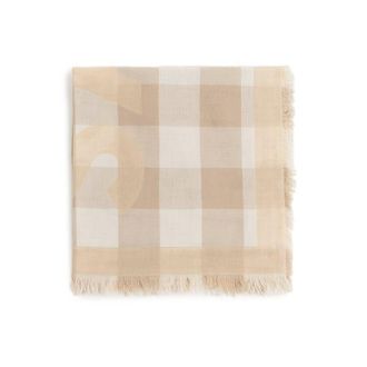 Saison 1865 Foulard à carreaux en coton