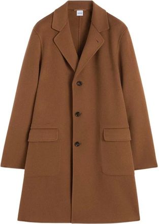 Aspesi Homme, Manteaux, Brun, Taille: XL Franz Single-Breasted Coat
