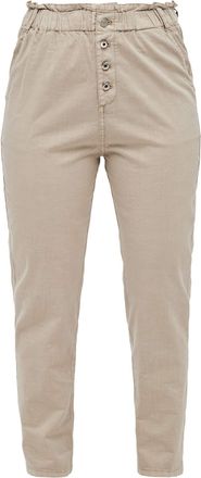 QS by s.Oliver Q/S designed by - s.Oliver Boyfriend Hose Hose, Damen, Beige 32W / 30L
