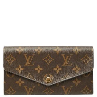 Louis Vuitton Pre-owned Monogram Long Wallet (bi-fold) - - Pre-owned - Damen - Braun - ONE SIZE