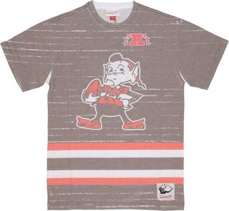 Mitchell & Ness Cleveland Browns NFL Shirt - - Tops - Herren - Mehrfarbig - L