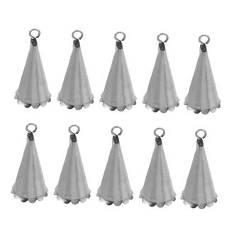 Cabilock 10 St&uuml;ck Vintage Mini Jingle Bells aus Metall Dekorative Kleine Glocken mit Offenem Trompetendesign f&uuml;r Bastelprojekte Feiertagsdekoration und Heimdek