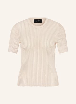Marc Cain Strickshirt Mit Pailletten beige