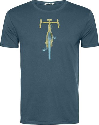 Greenbomb T-Shirt Guide Bike Front Stamp