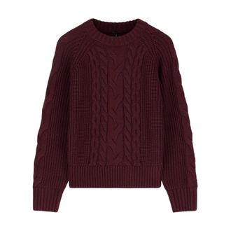 Marciano Eras Chunky Sweater - Femme - Pulls - Rouge - Taille: 36 FR