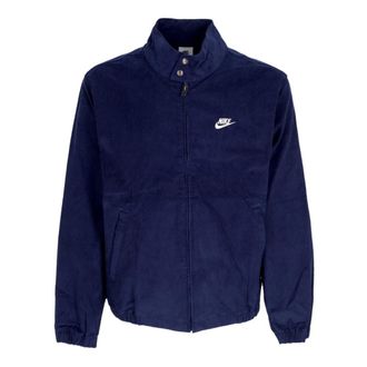 Nike Club Harrington Corduroy Jacke - - Sport - Herren - Blau - L