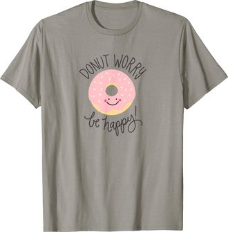 Alpha Industries Donut Sorge sei glücklich Pink Smile T-Shirt