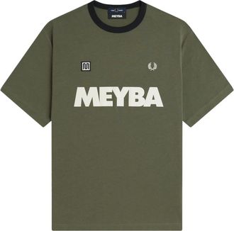 Fred Perry Homme, Tops, Vert, Taille: L Ringer Tee