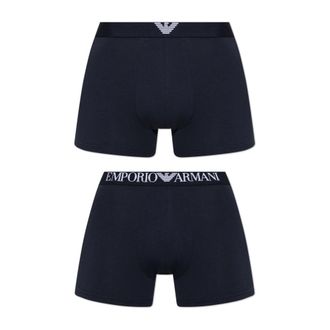 Emporio Armani Zweierpack Baumwollboxershorts - - Underwear - Herren - Blau - M