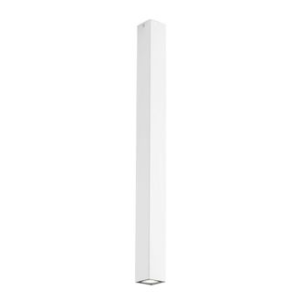 Luce-Ambiente-Design Fluke Quadrata Ceiling Light in White Metal 75cm