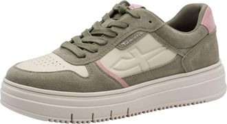 Tamaris Damen Schn&uuml;rer gr&uuml;n 36