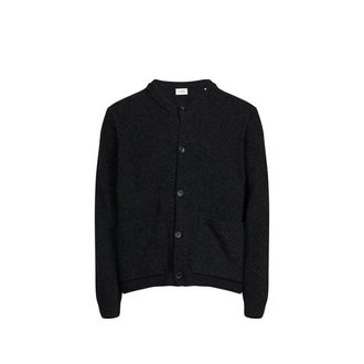 Saison 1865 Cardigan ample col rond en laine