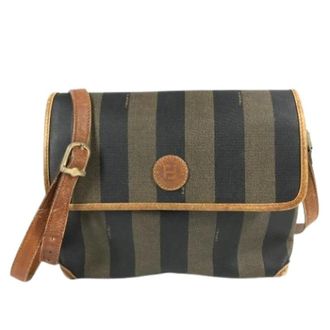 Fendi Pre-owned Pochette Vintage Sac Bandouli&egrave;re - Femme - Pre-owned - Brun - Taille: ONE Size