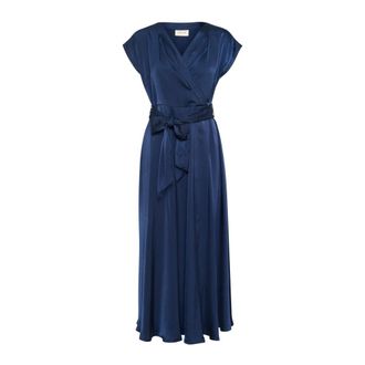 Cream Navy Blazer Kleid mit V-Ausschnitt CRNoretta - - Dresses - Damen - Blau - L