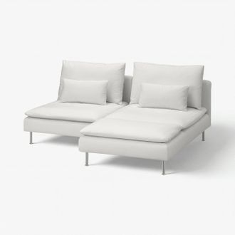 IKEA S&Ouml;DERHAMN 2er-Sofa mit R&eacute;camiere