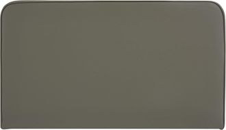 IDIMEX Kopfteil NAOFE gepolstert mit Wandbefestigung grau - Bettkopfteil 120 cm, headboard mit Kunstlederbezug für Einzelbett, Kopfende