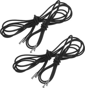 Cabilock 4 St&uuml;ck ersatzkordeln f&uuml;r sonnenliege Seil Nylon. Eisen Black