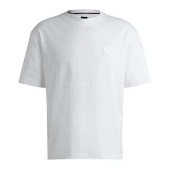 HUGO BOSS T-shirt C-Tames 26 - Homme - Tops - Blanc - Taille: S
