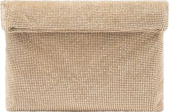 twentyfour Femme, Sacs, Jaune, Taille: ONE Size Mini Pochette Maglia Strass