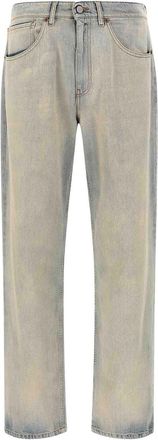 Maison Margiela Straight Leg Jeans - Hellblau