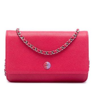 Chanel Pre-owned Wallet on Chain - - Pre-owned - Damen - Rosa - ONE SIZE