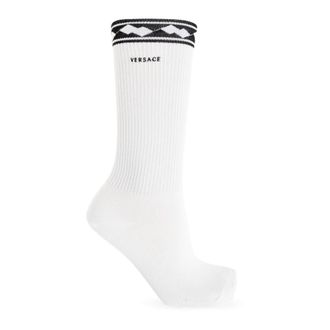 Versace Logo Socken - - Underwear - Damen - Wei&szlig; - L